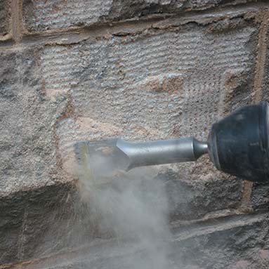 Armeg Scutch Comb Chisel - SDS Plus - 40mm Combs