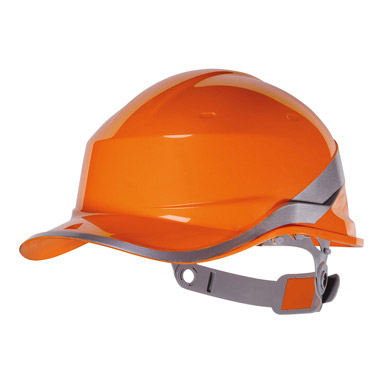 Delta Plus Hard Hat - Reversible Baseball Style - Diamond V