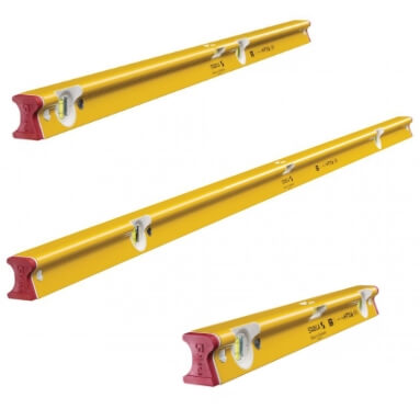Stabila R Type Level Set - 60cm, 1.2m & 2m (3pc)